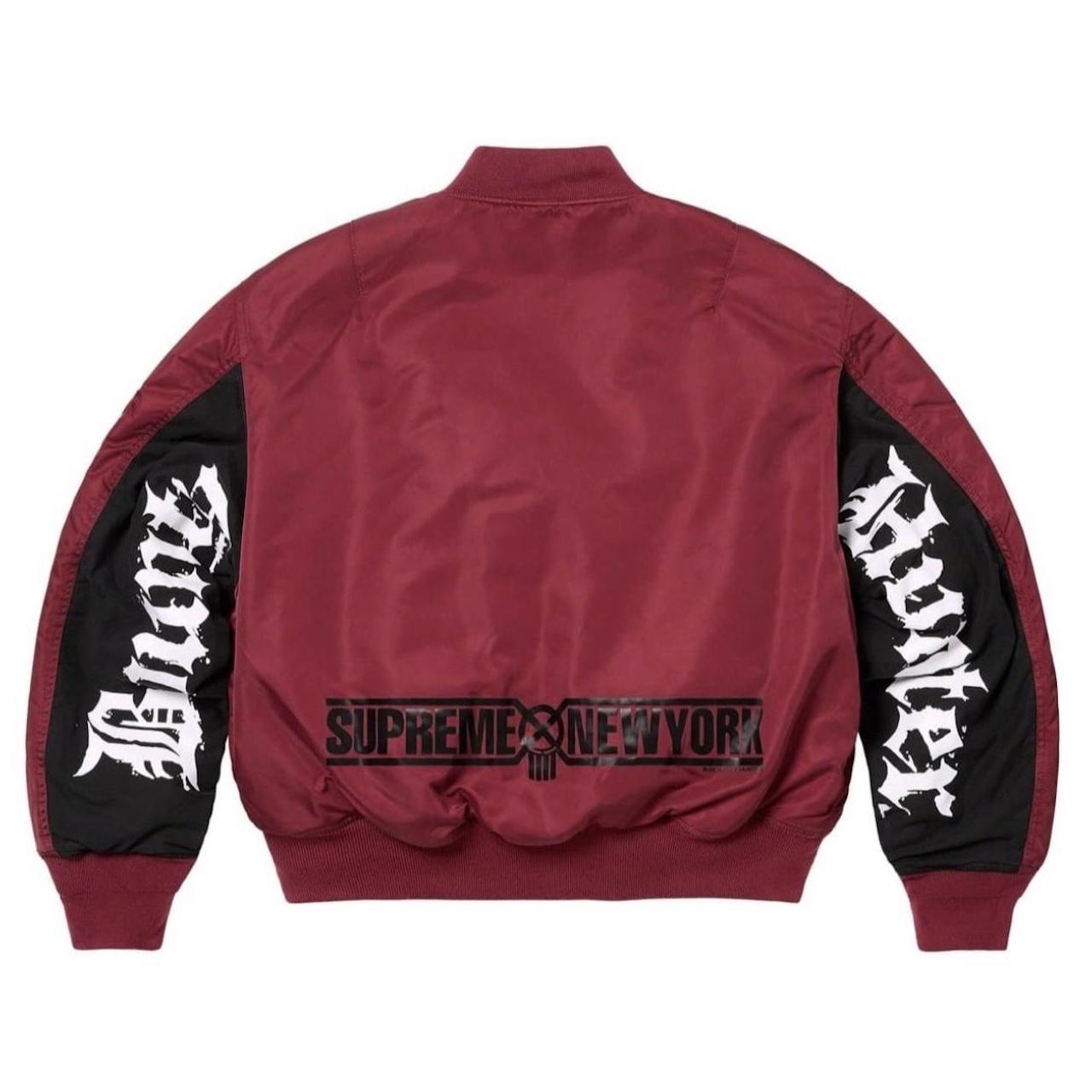 Supreme x Bounty Hunter Reversible MA-1 Bomber... - Depop