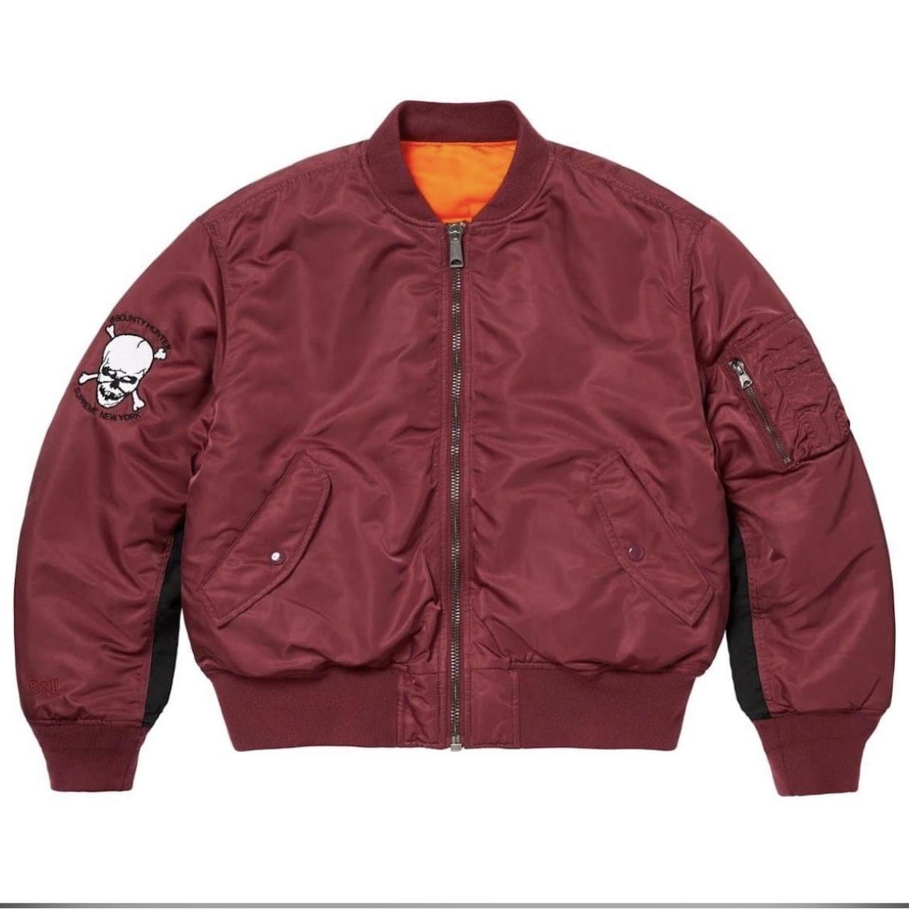 Supreme x Bounty Hunter Reversible MA-1 Bomber... - Depop