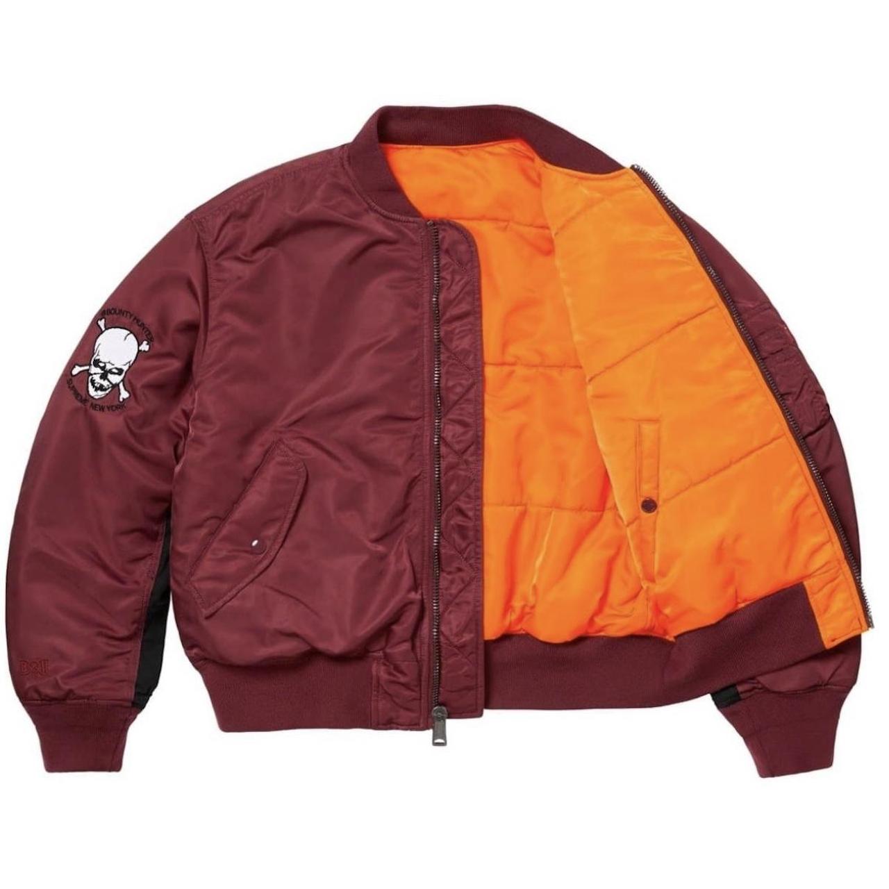 Supreme x Bounty Hunter Reversible MA-1 Bomber... - Depop