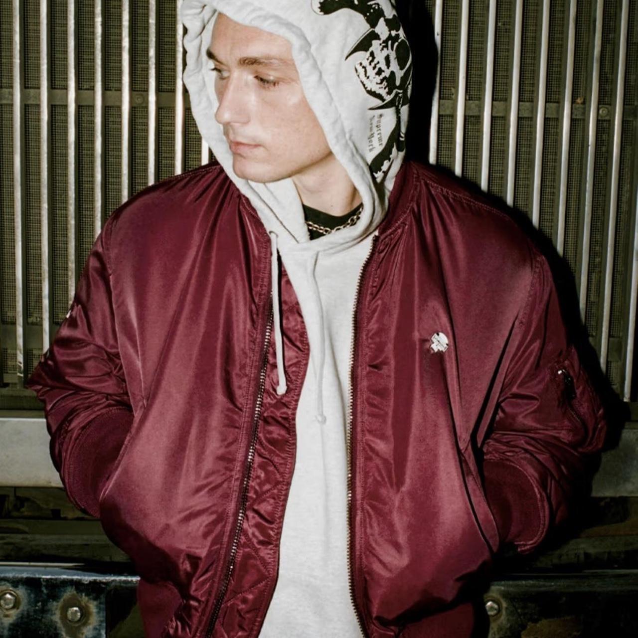 Supreme x Bounty Hunter Reversible MA-1 Bomber... - Depop