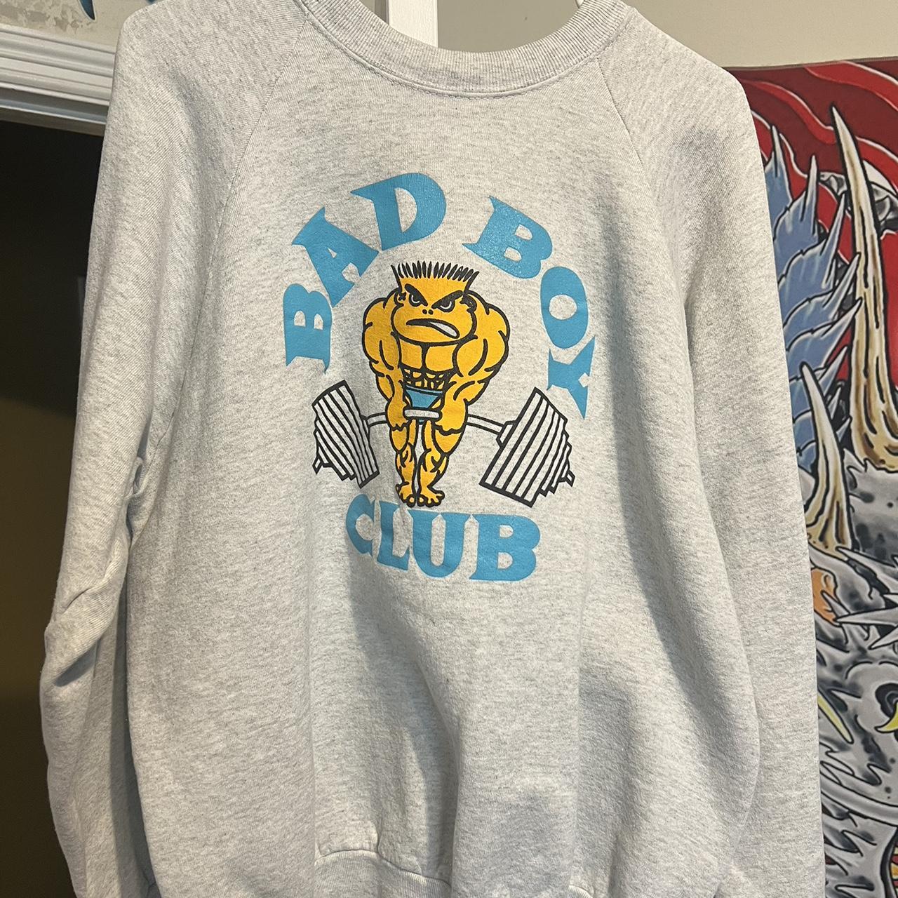 Insanely rare vintage Bad Boys Club powerlifting... - Depop