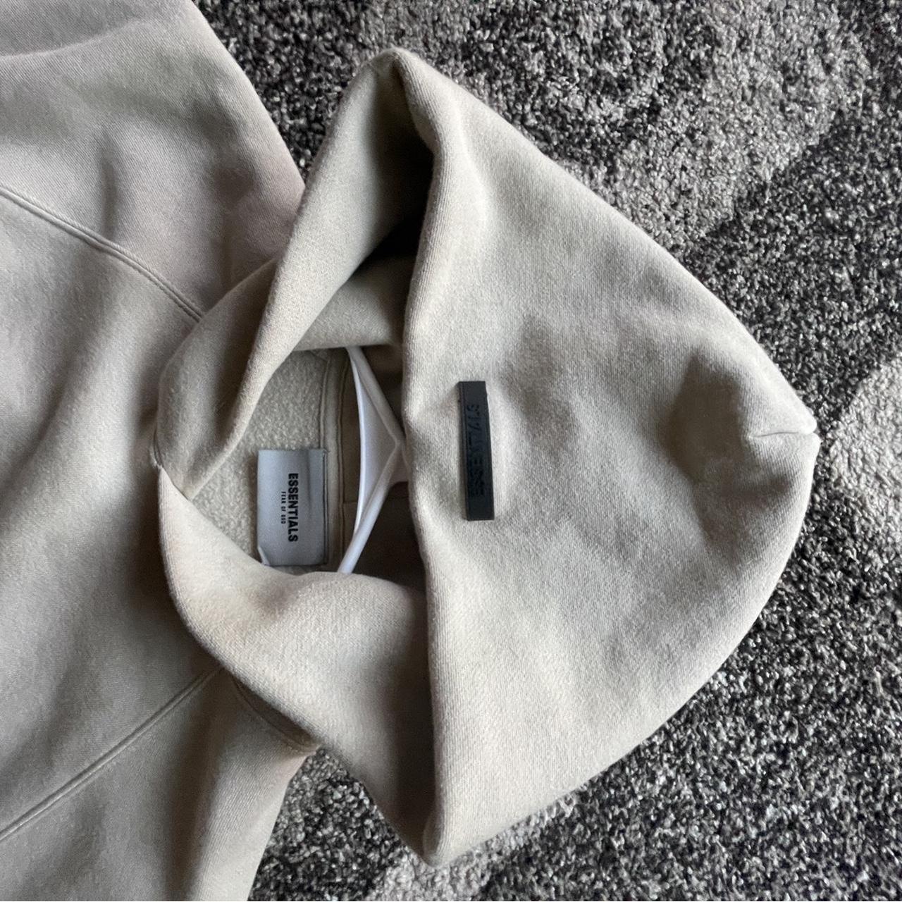 Essentials Men's Cream Coat | Depop