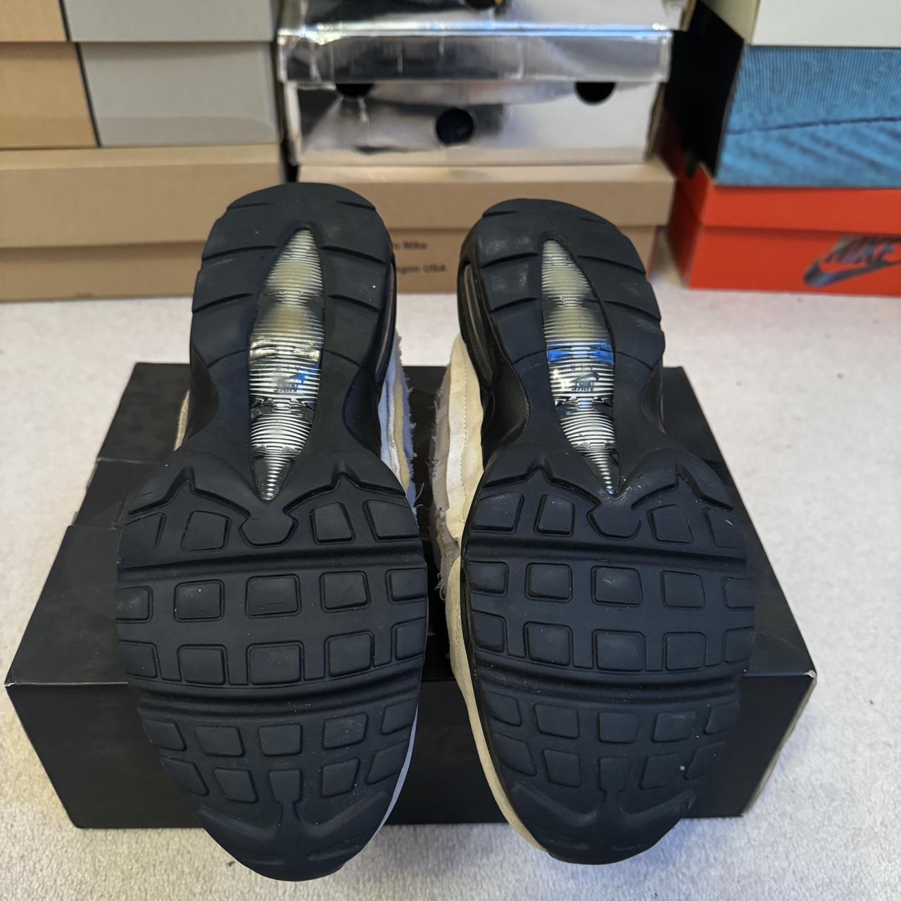 Nike X CDG air max 95 grey colourway Size UK... - Depop