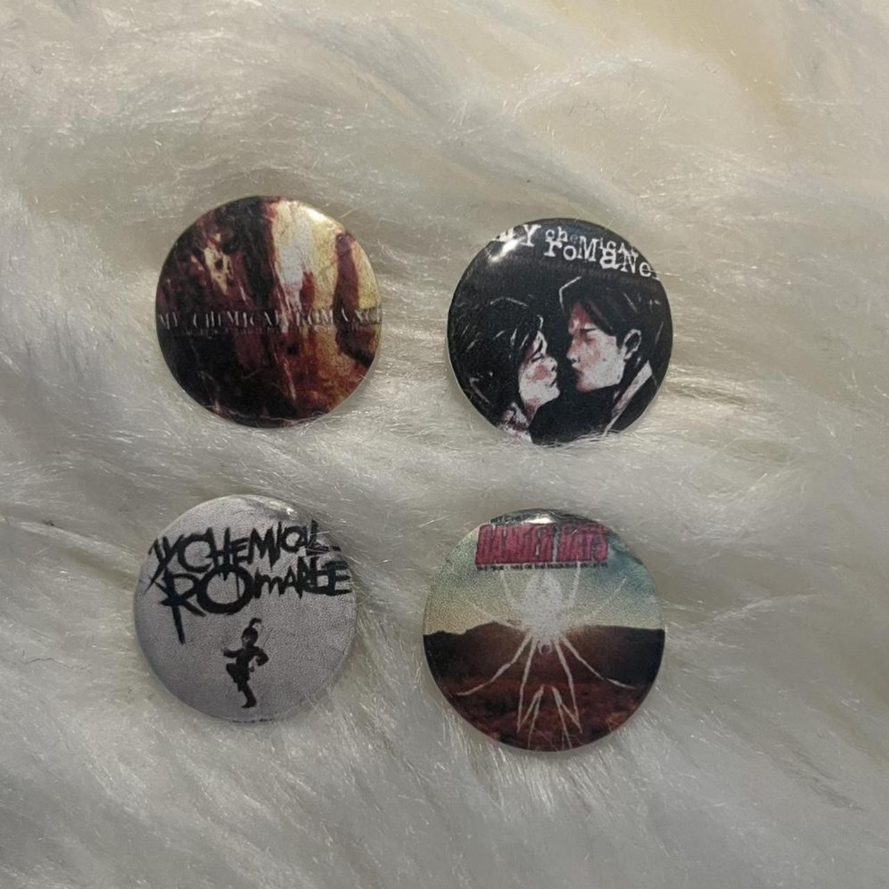 mcr album cover bundle pins