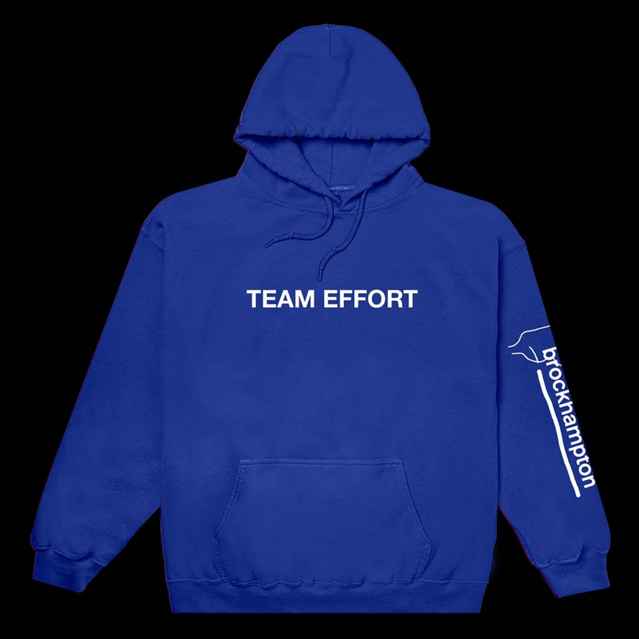 Brockhampton Men's Blue Hoodie | Depop