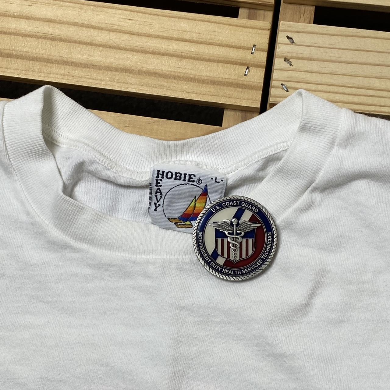 Vintage Hobie Surfboards White Short Sleeve Graphic... | Depop