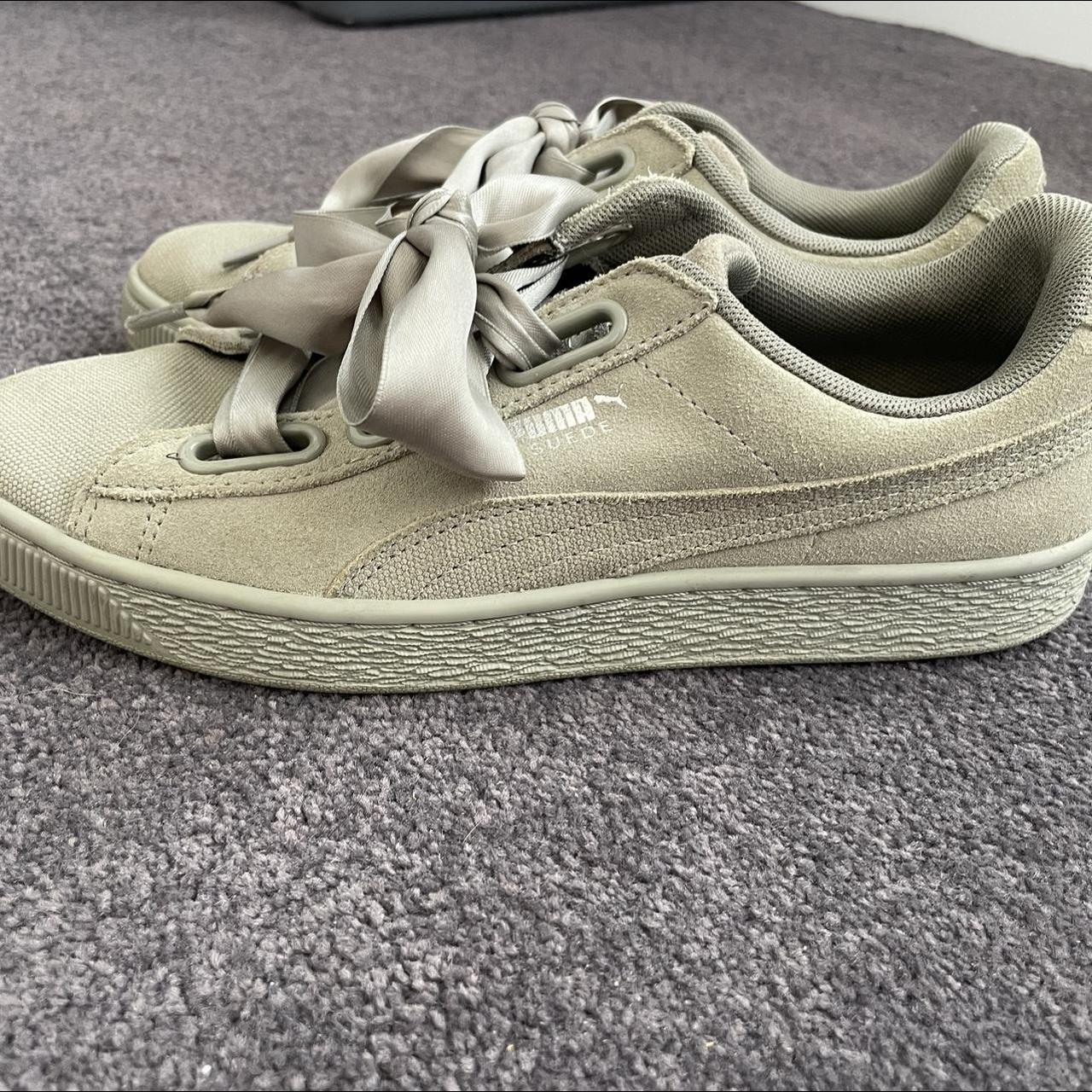 ADIDAS RIBBON LACE SHOES - size EUR 40 - size UK... - Depop