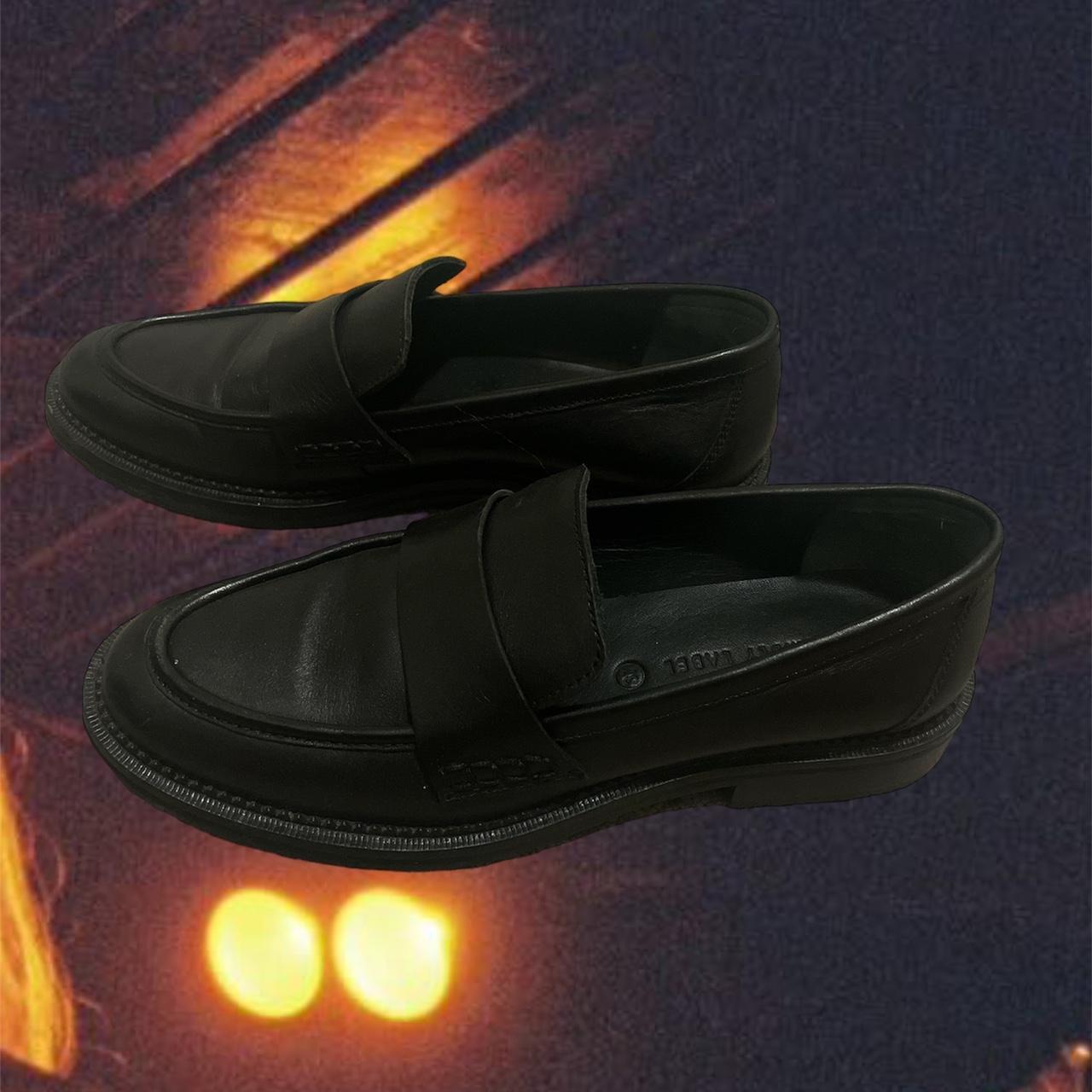 Assembly label Jada leather loafer in black 📸 Size... - Depop