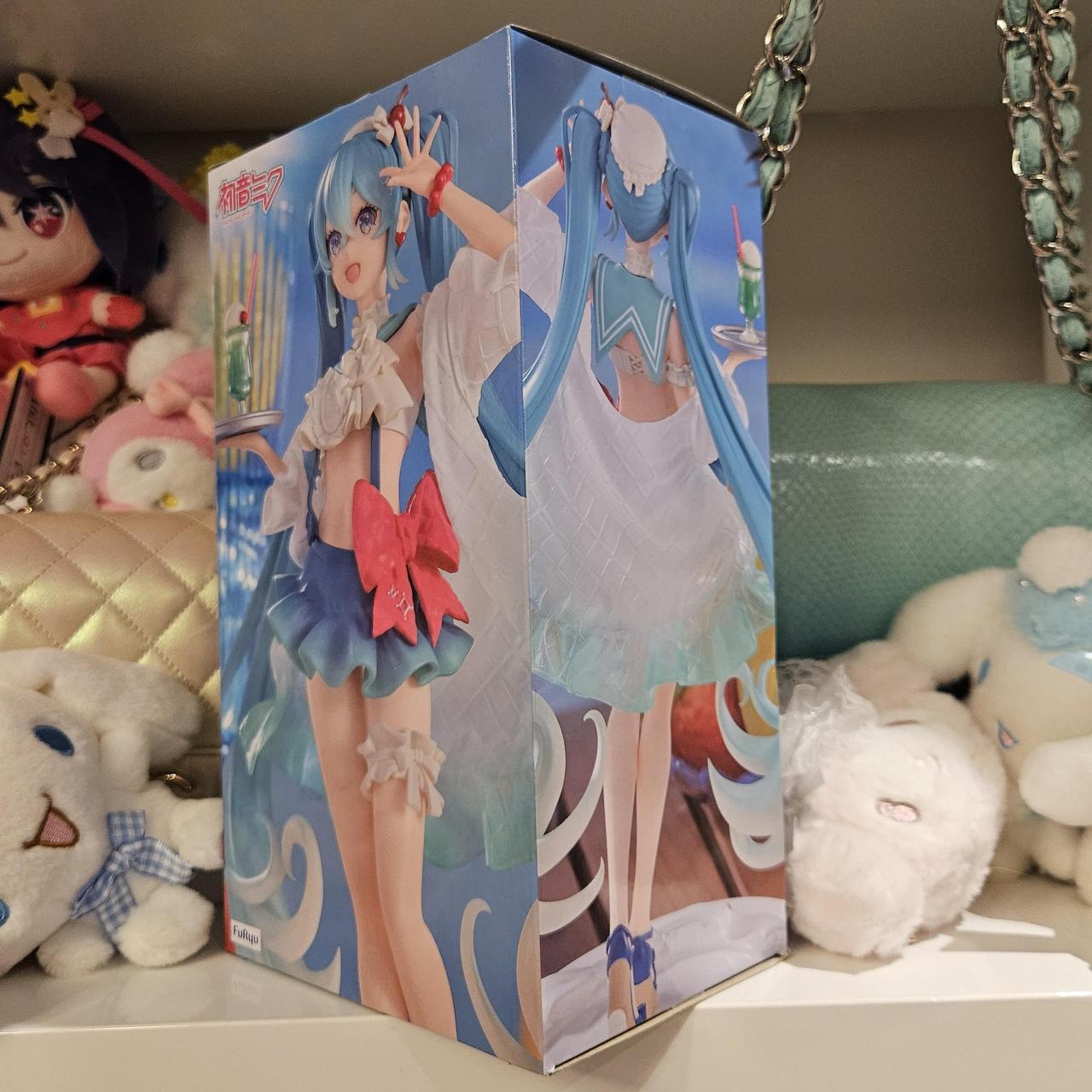 FuRyu Hatsune Miku Sweetsweets Series melon Soda... - Depop