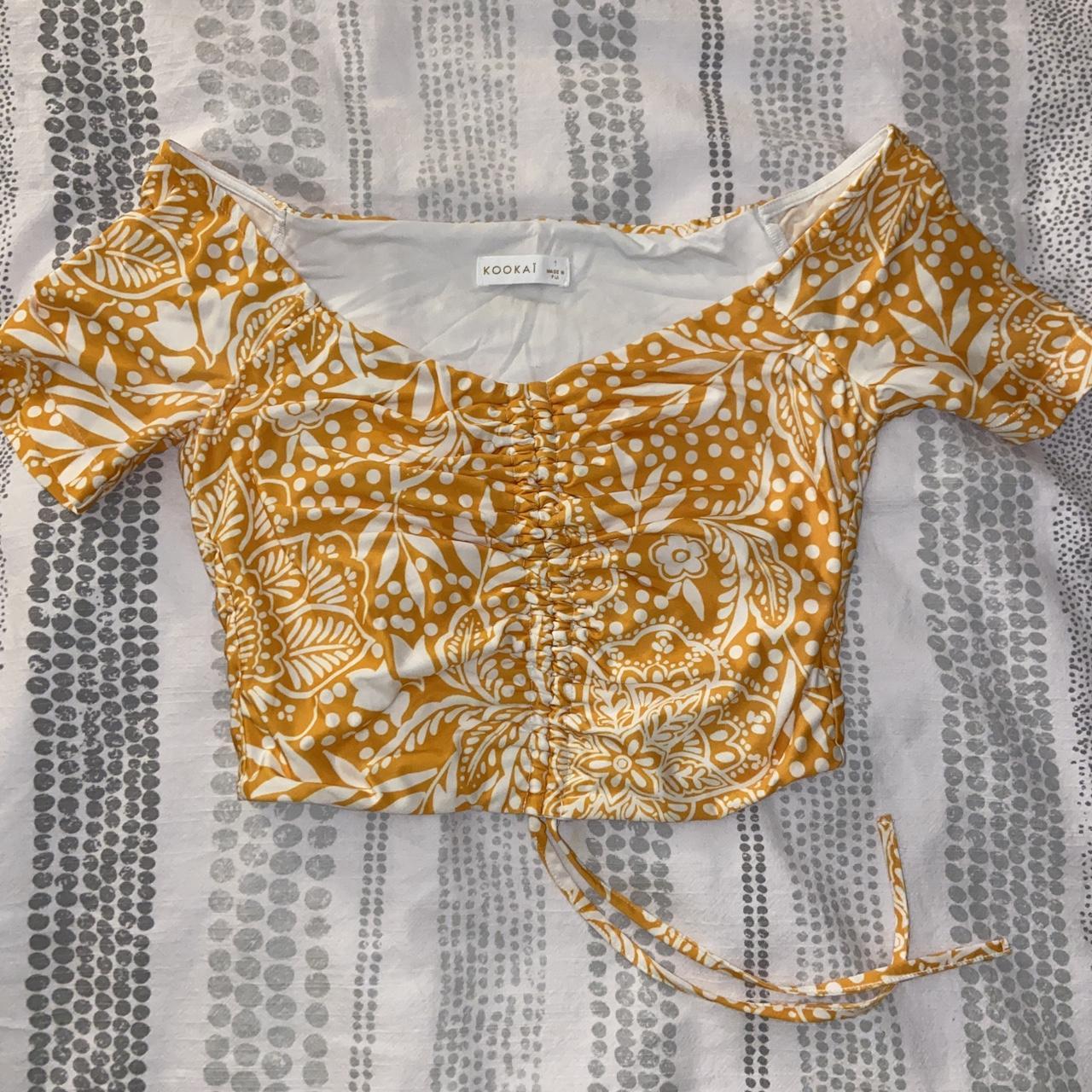 Kookai Top - Size 1 - Worn once - Depop