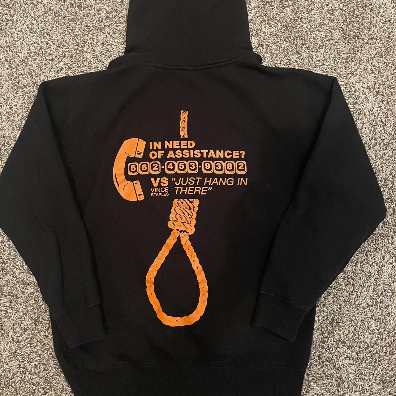 2017 BIG FISH THEORY Vince staples tour hoodie... - Depop