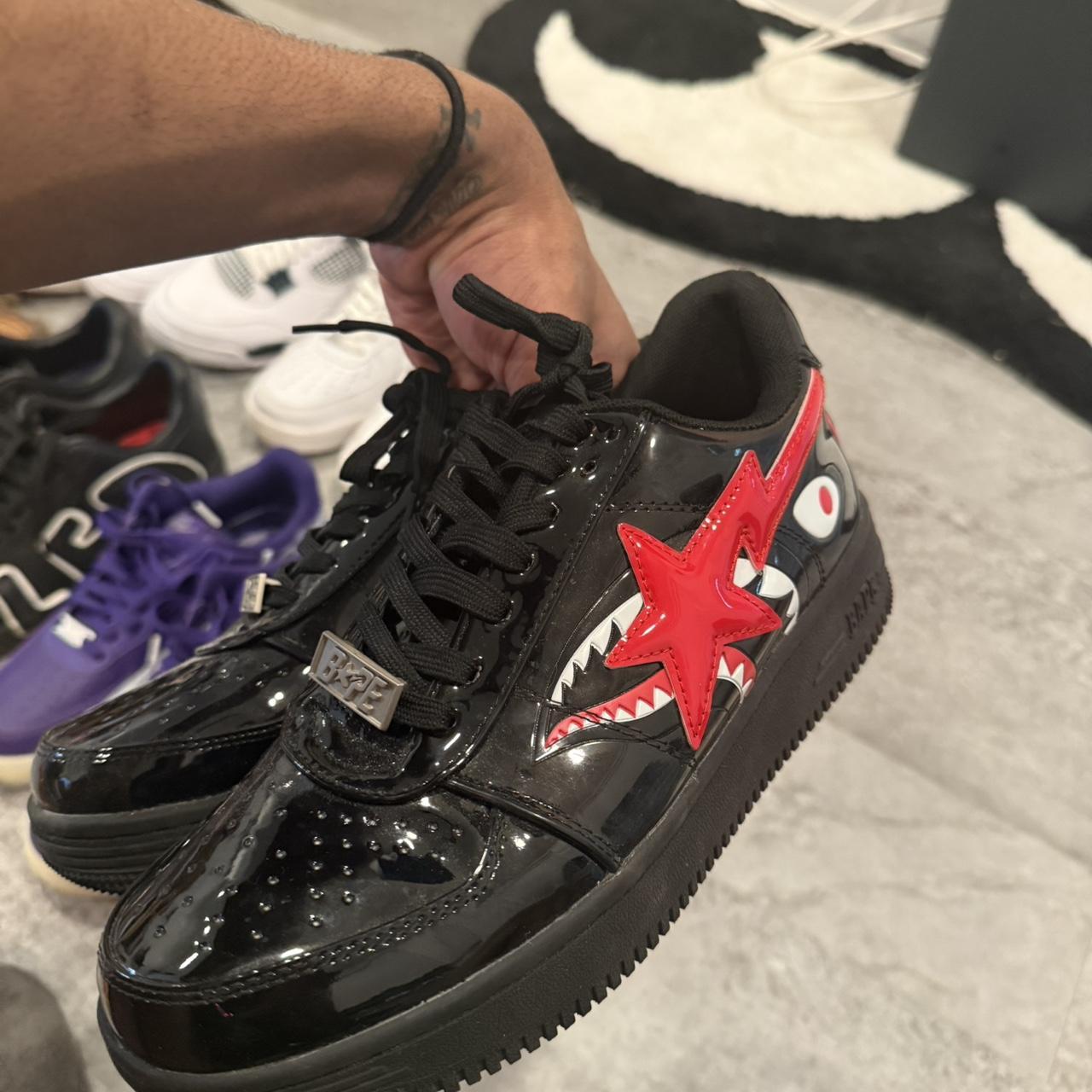 Bapesta Sz 8.5 100% authentic Box is cooked ngl | Depop