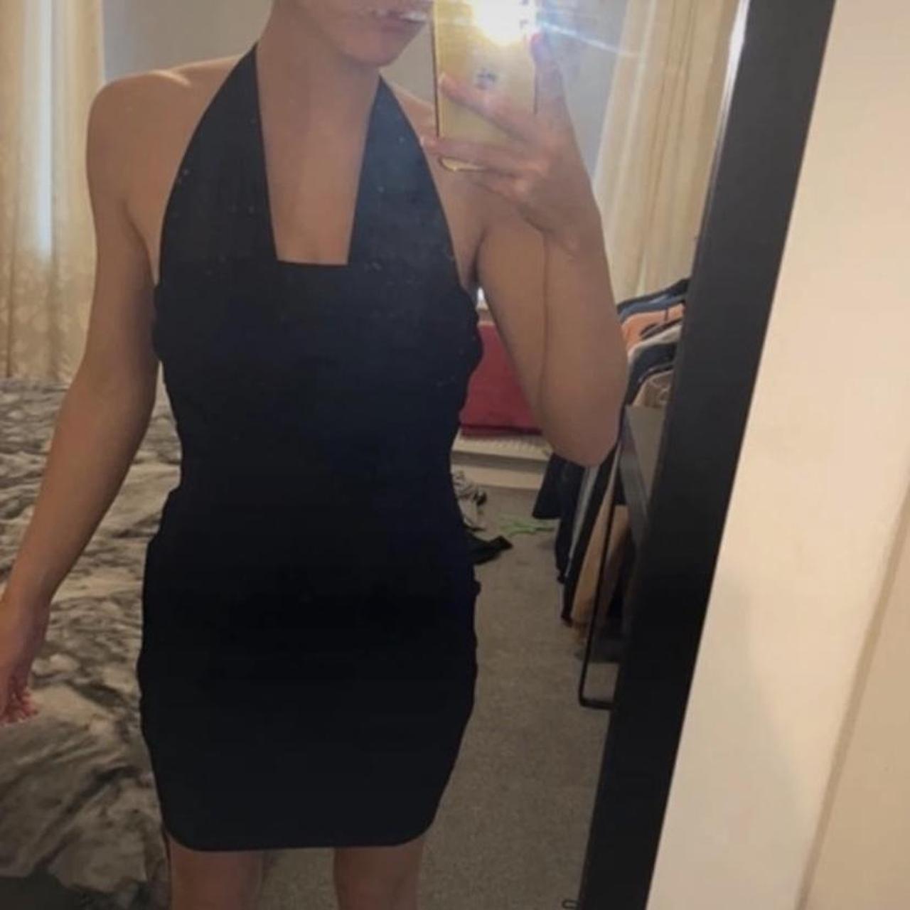 Valerie Bertinelli Halter Neck Dress Worn once Size... - Depop