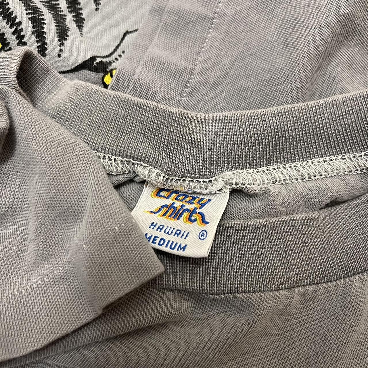 Crazy Shirts Men's Grey T-shirt | Depop