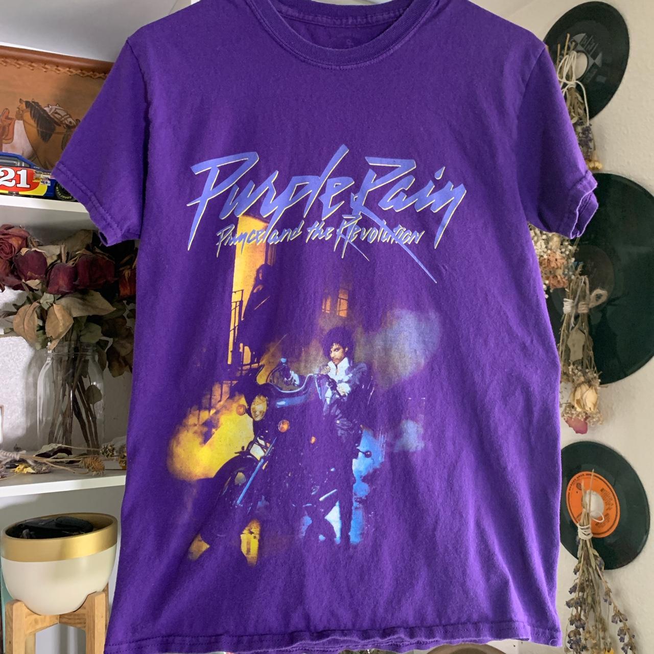 Prince Purple Rain tee shirt No flaws that I could... - Depop