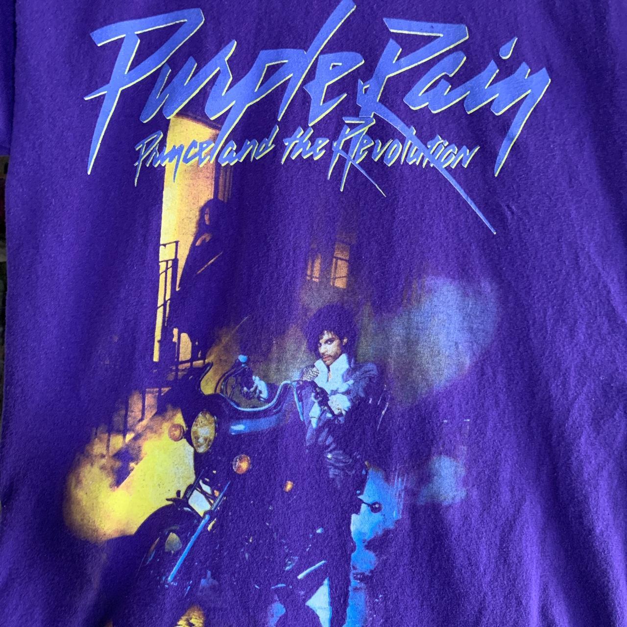 Prince Purple Rain tee shirt No flaws that I could... - Depop