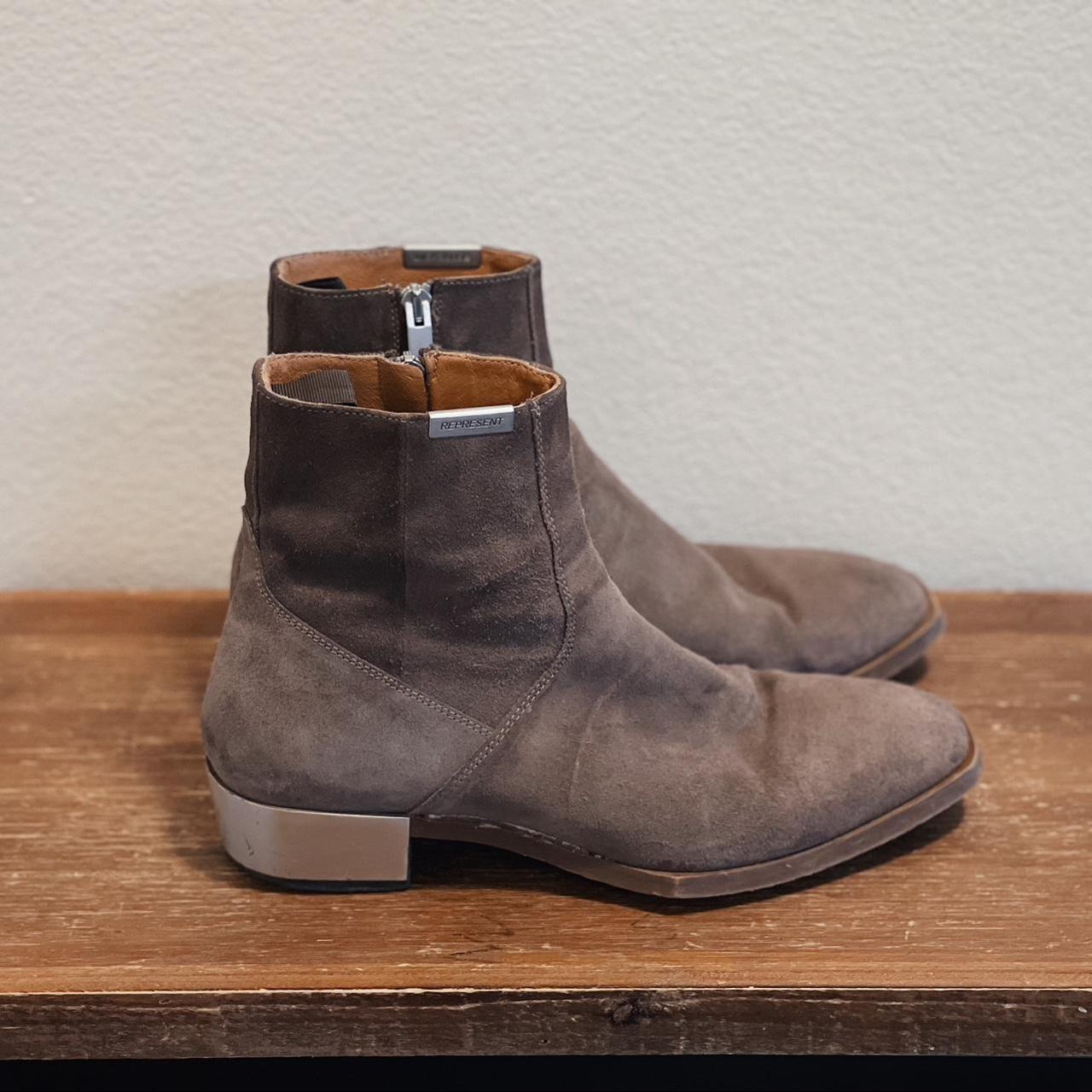 Represent Clo Boots Extremely rare! Metal heel One... - Depop