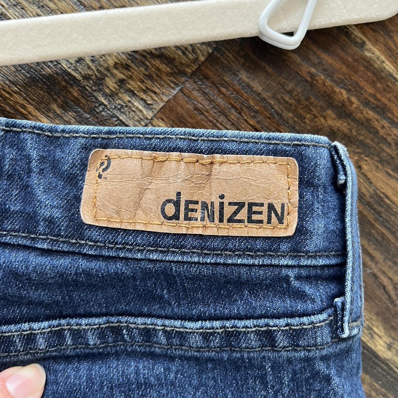 Denizen from Levi Boot cut dark wash jeans - Depop