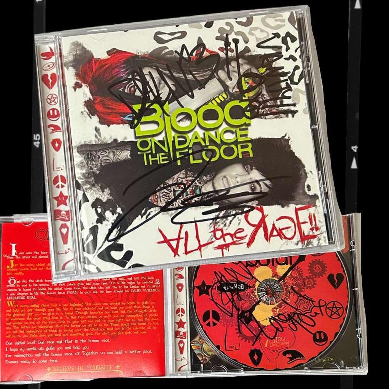 blood on the dance floor - all the rage!! cd signed... - Depop