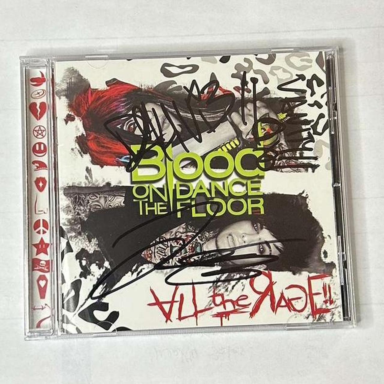 blood on the dance floor - all the rage!! cd signed... - Depop