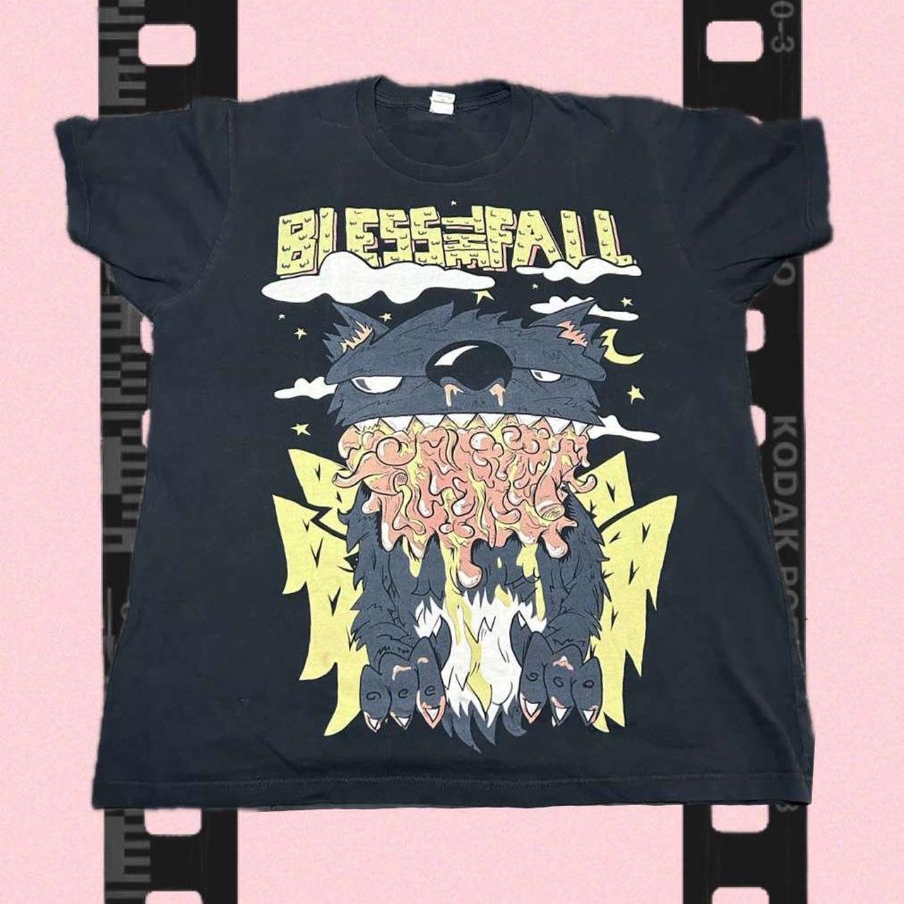 blessthefall barf tee og design not the... - Depop