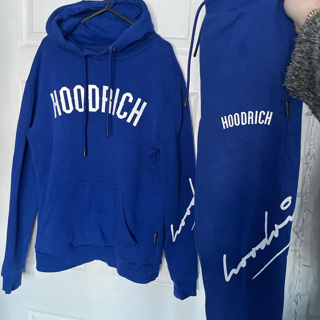 Hoodrich blue tracksuit, will sell together or... - Depop
