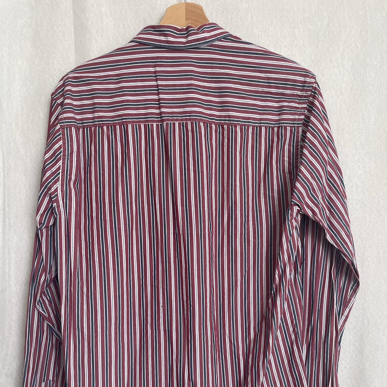 Minimum striped shirt. Fit large to medium - Depop