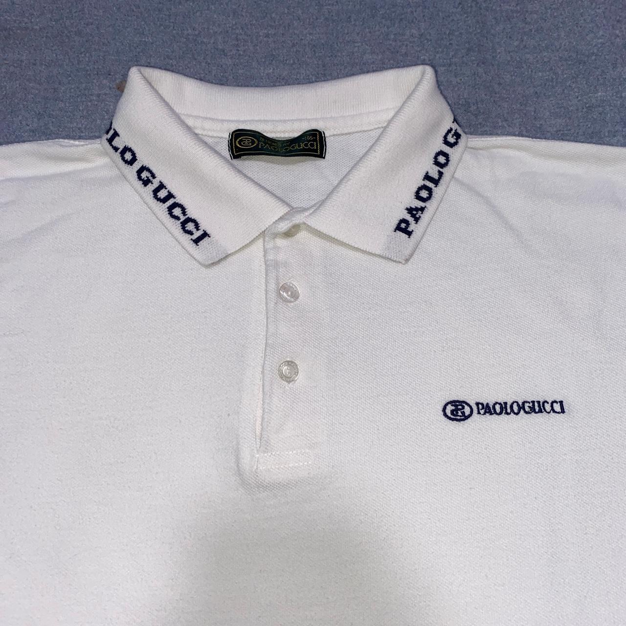 Paolo Gucci men’s long sleeve polo. It does not have... - Depop