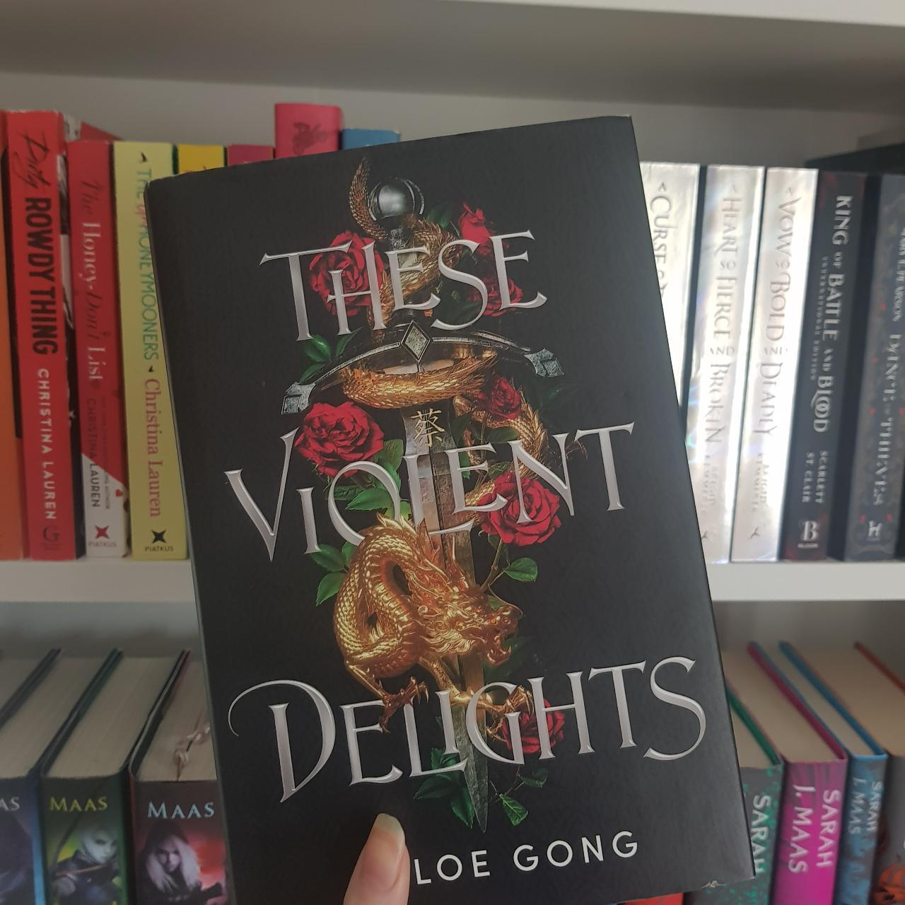These Violet Delights by Chloe Gong * Hardback cover... - Depop