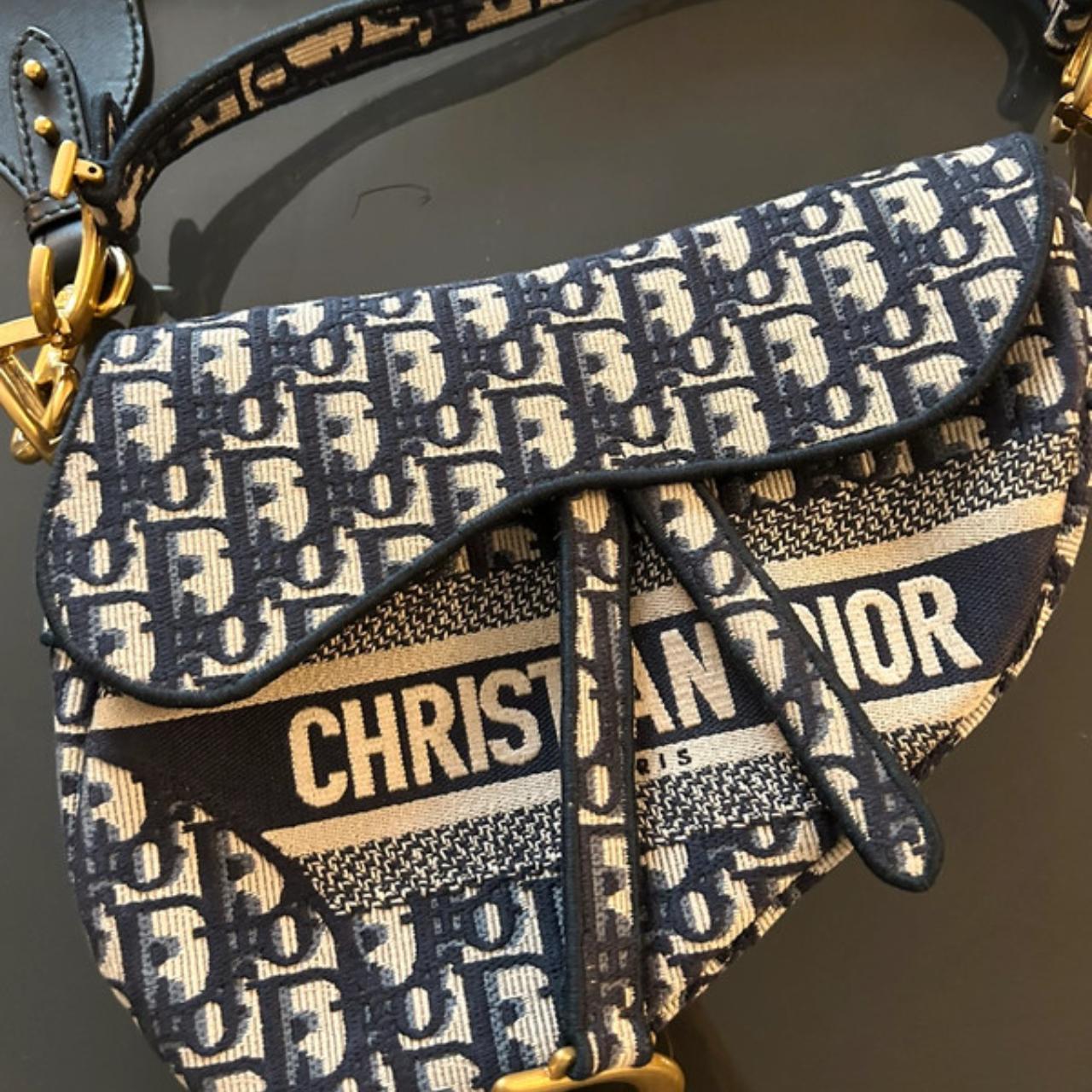 Dior saddle handbag Very good condition, with invoice - Depop