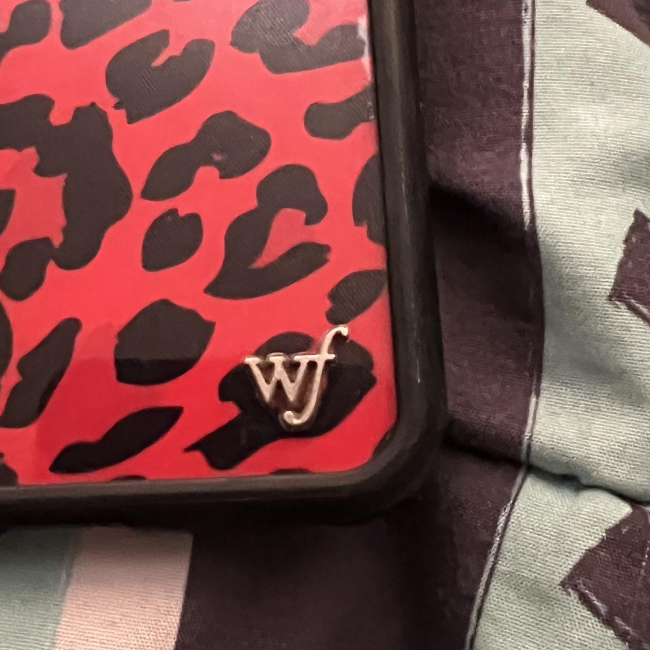 limited edition red leopard print wildflower case... | Depop