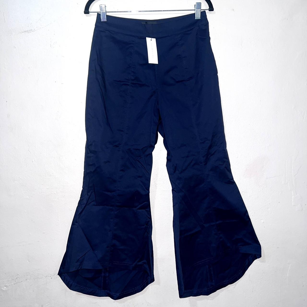 Y2k style flared capris Brand new w tags Size small... - Depop