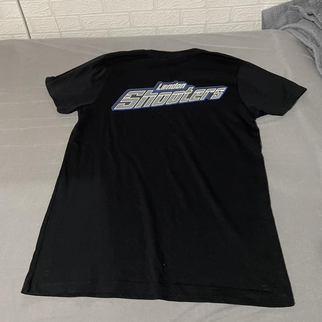 Trapstar Men's Black and Blue T-shirt | Depop