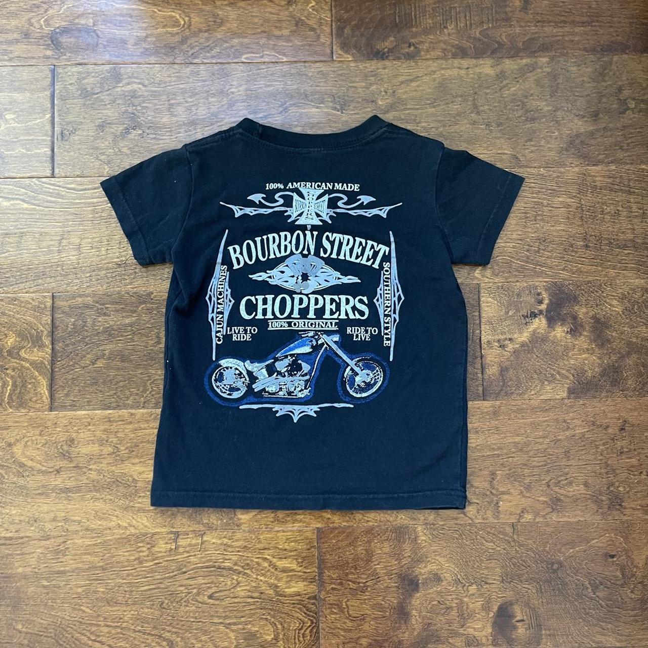 y2k choppers baby tee -super cute and in perfect... - Depop