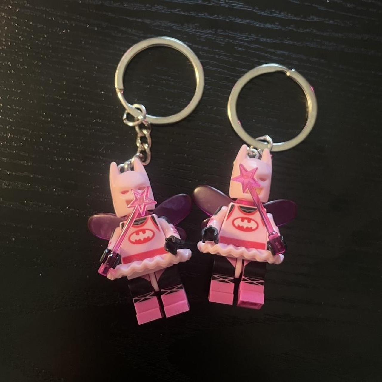 Pink fairy batman keychains ONE LEFT (next day... - Depop