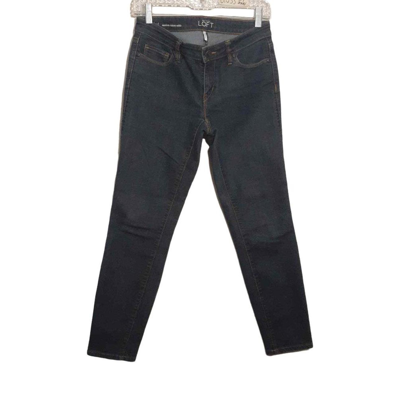 Ann Taylor Loft Womens Modern Skinny Ankle Jeans Depop