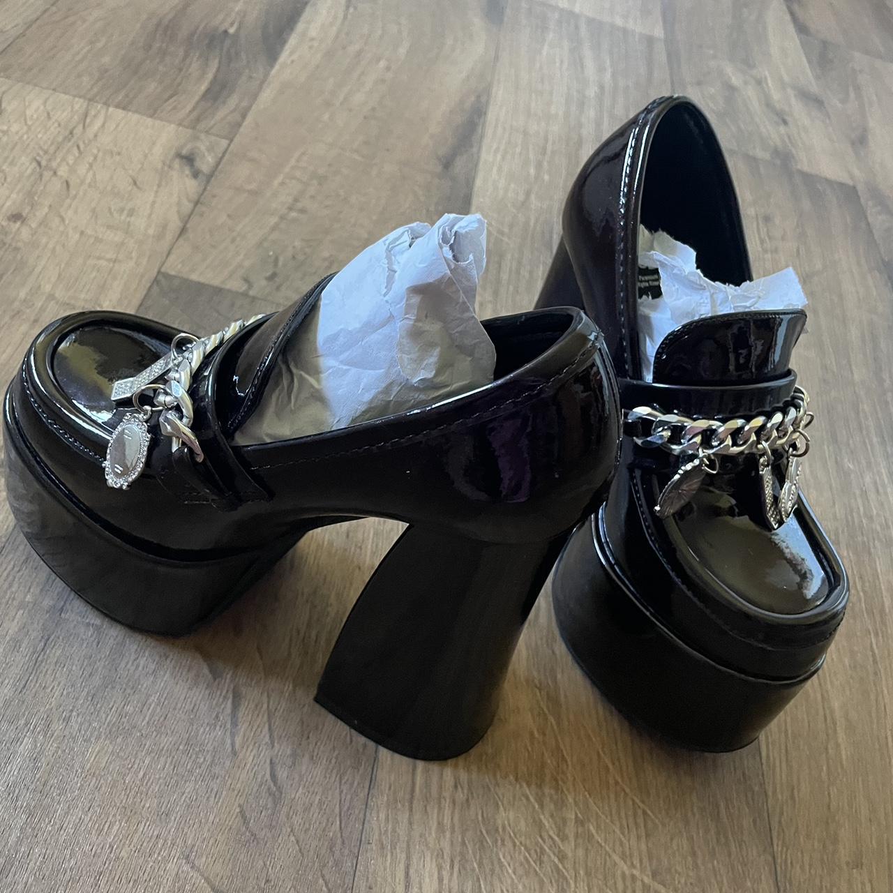 Brand new gorgeous platform loafers dollskill... - Depop