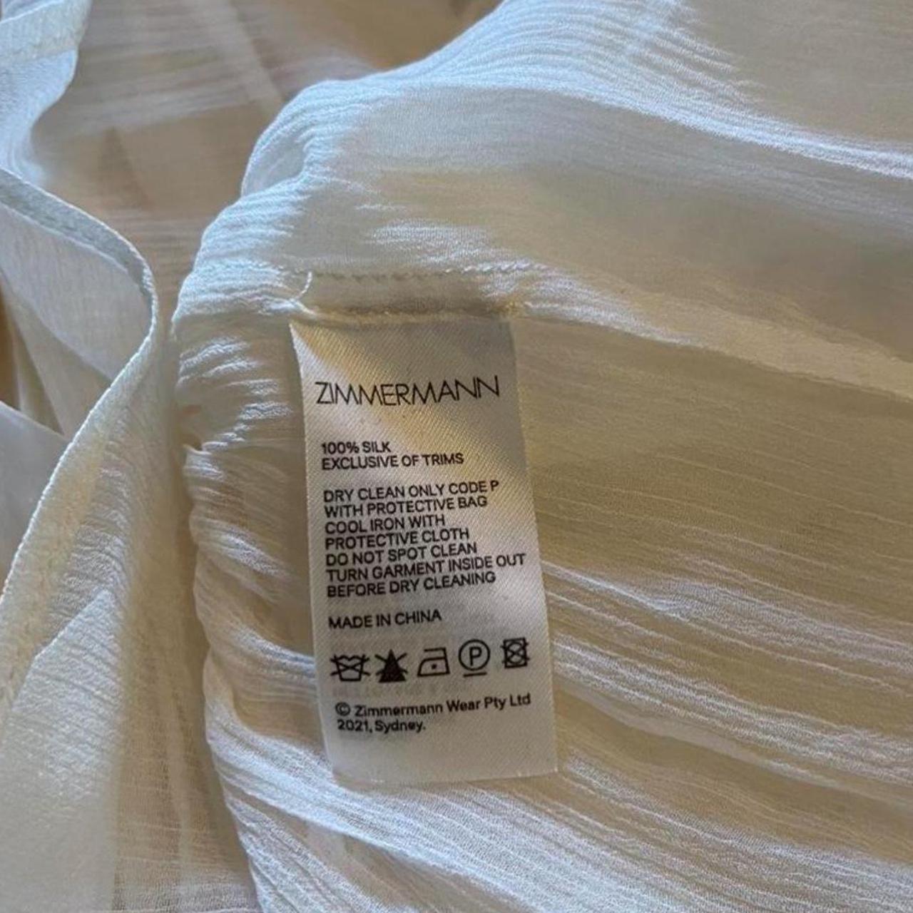 Zimmermann Mini Dress - size 1 Comes with matching... - Depop