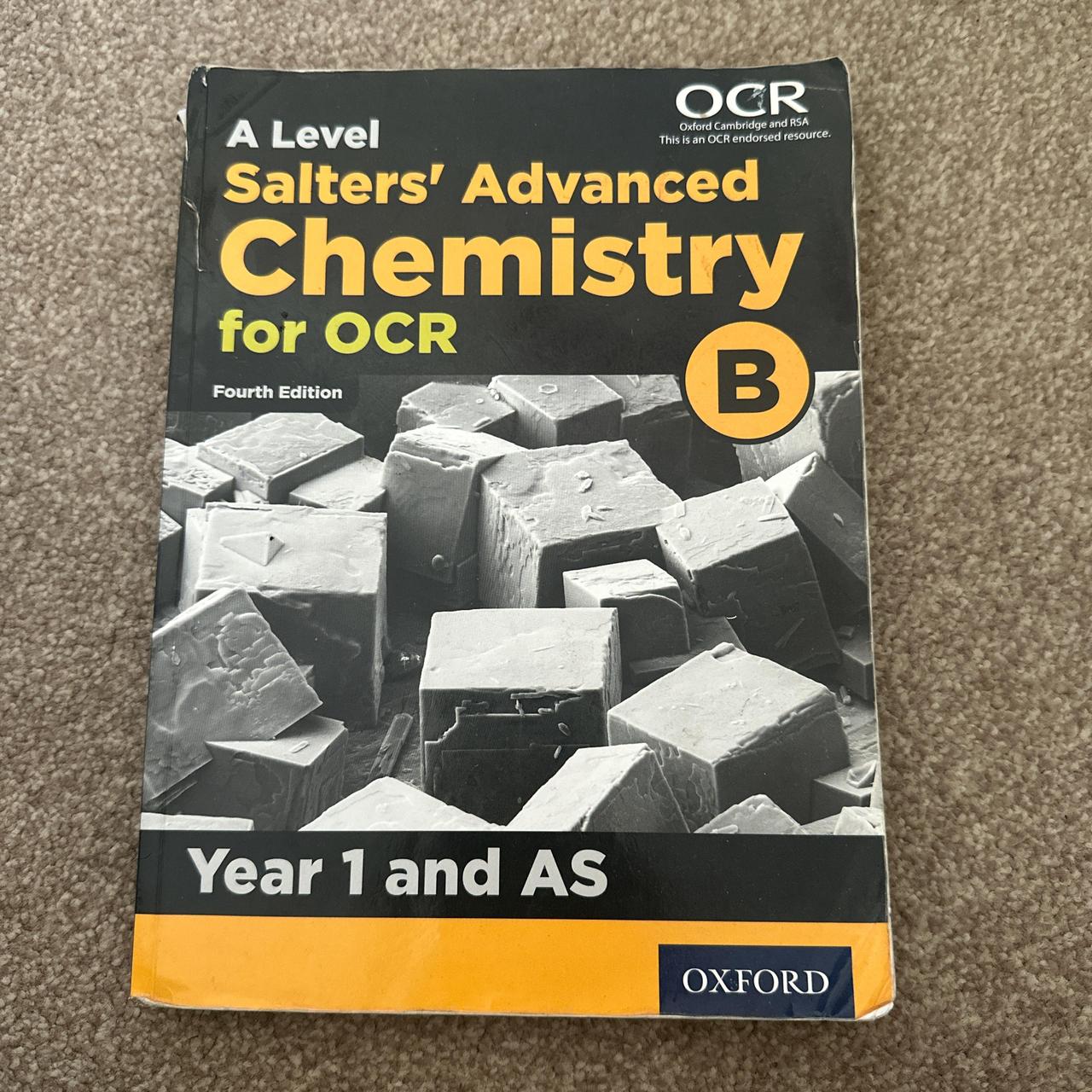 OCR Chemistry A Level textbook in good condition... - Depop