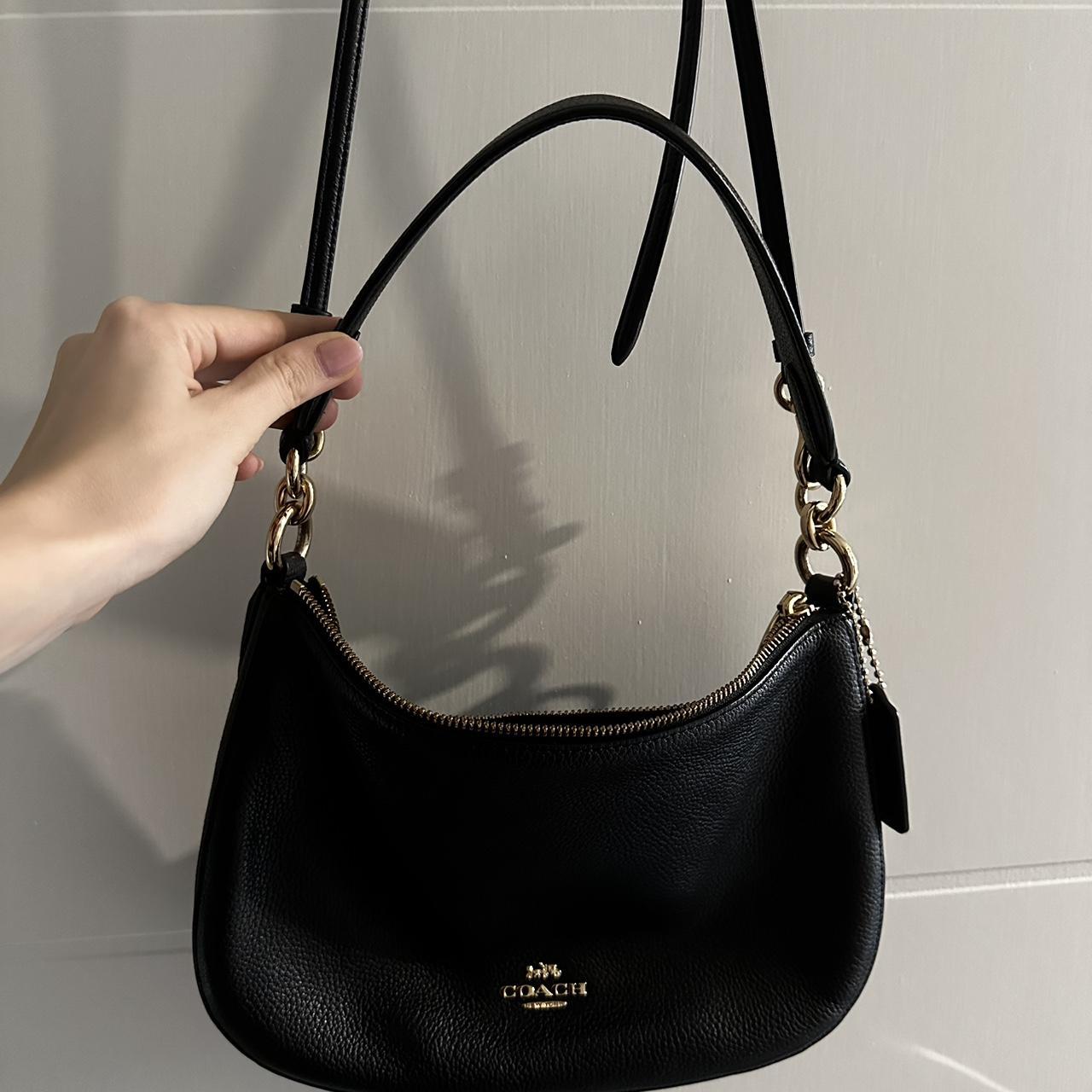 Black Coach small / medium sized bag, excellent... - Depop