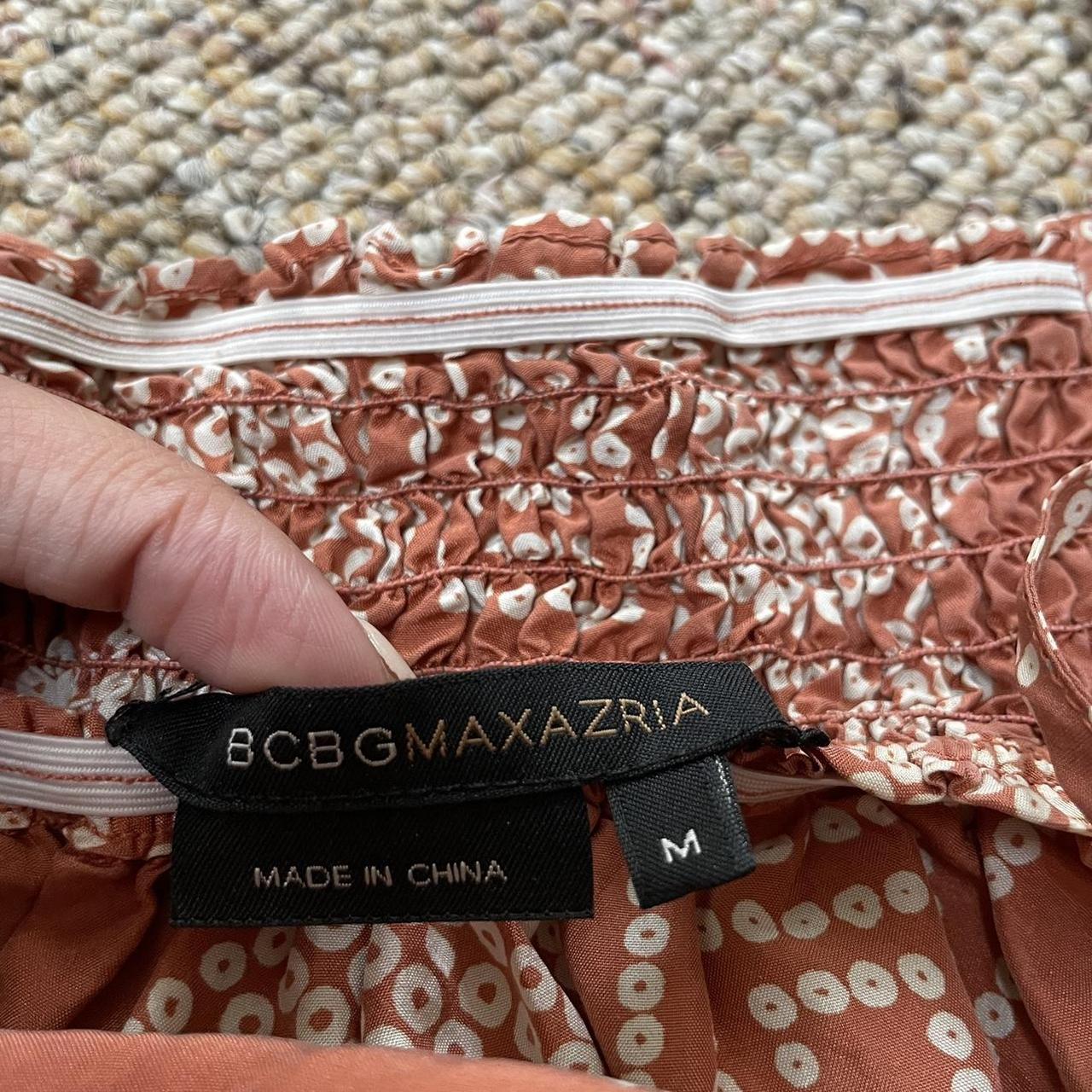 BCBG PAISLEY ORANGE TOP 🍊 Summer vibes for a frilly... - Depop