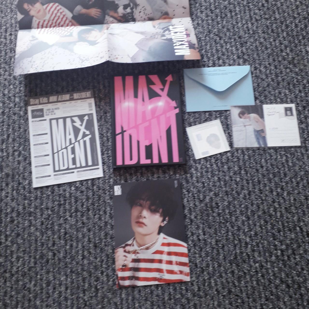 WTS Maxident Stray Kids album. Heart ver Comes with... - Depop