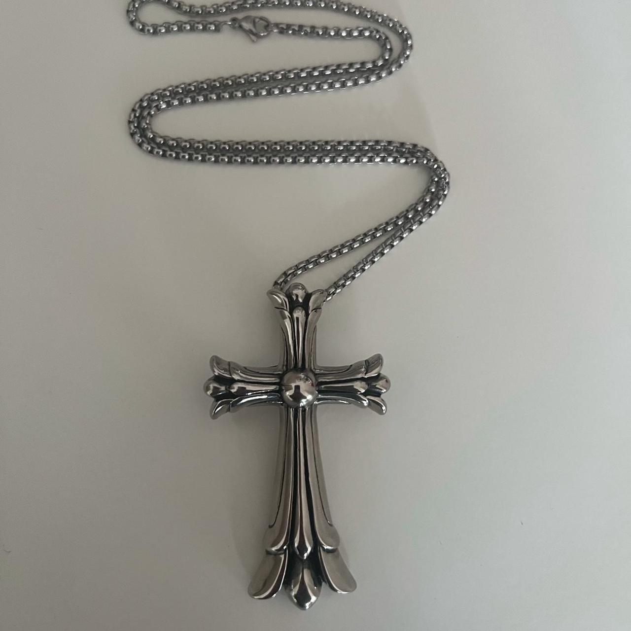 Handmade large Viking cross pendant #gothic #opium... - Depop