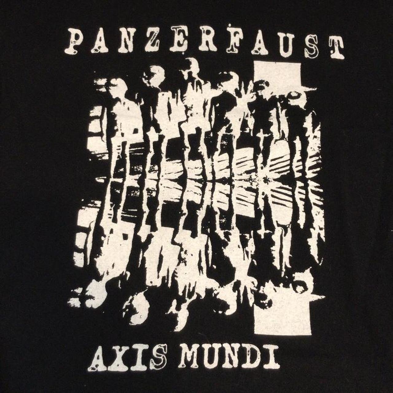 Panzerfaust axis Mundi graphic band shirt Sick... - Depop
