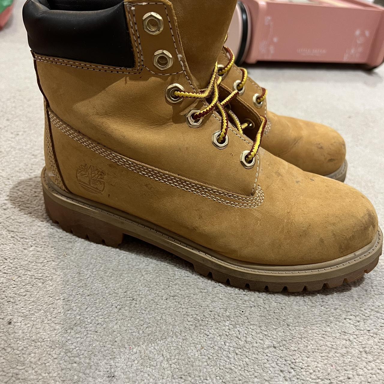 Womens timberland boots Size 3 good condition only... - Depop