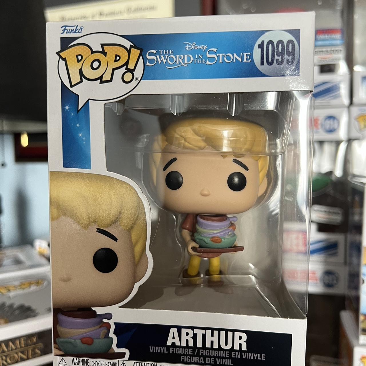 Disney Funko Pop Arthur Sword in the... - Depop