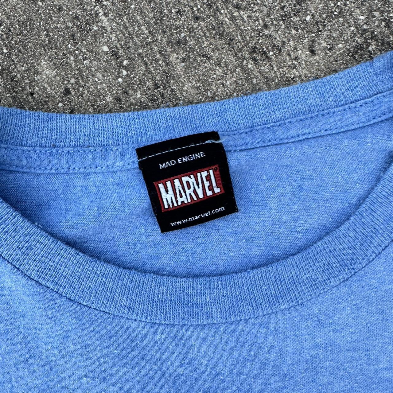Marvel Mad Engine Captain America Tee Size:... - Depop
