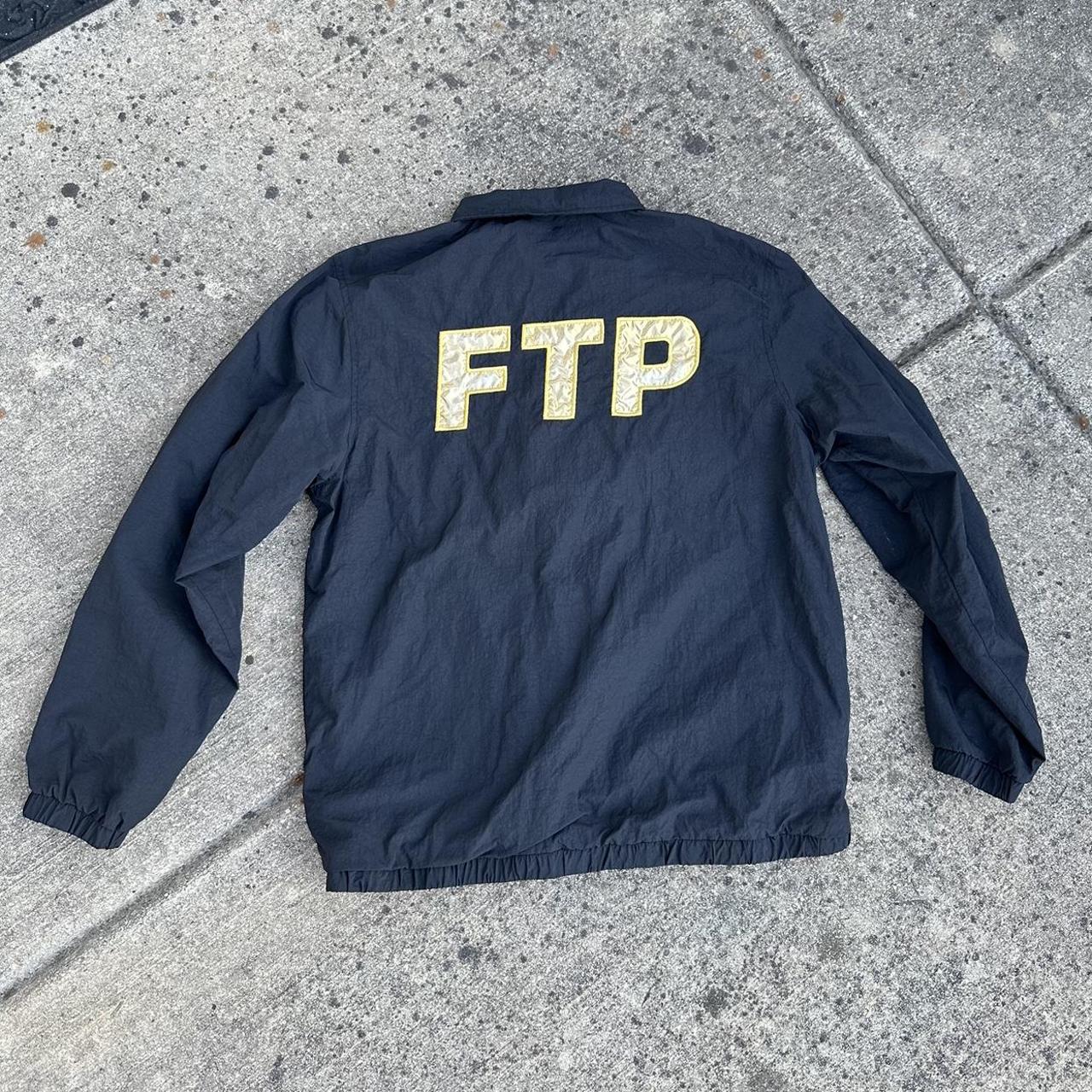 FTP Gold Logo 10 Year Anniversary Windbreaker Coach... - Depop