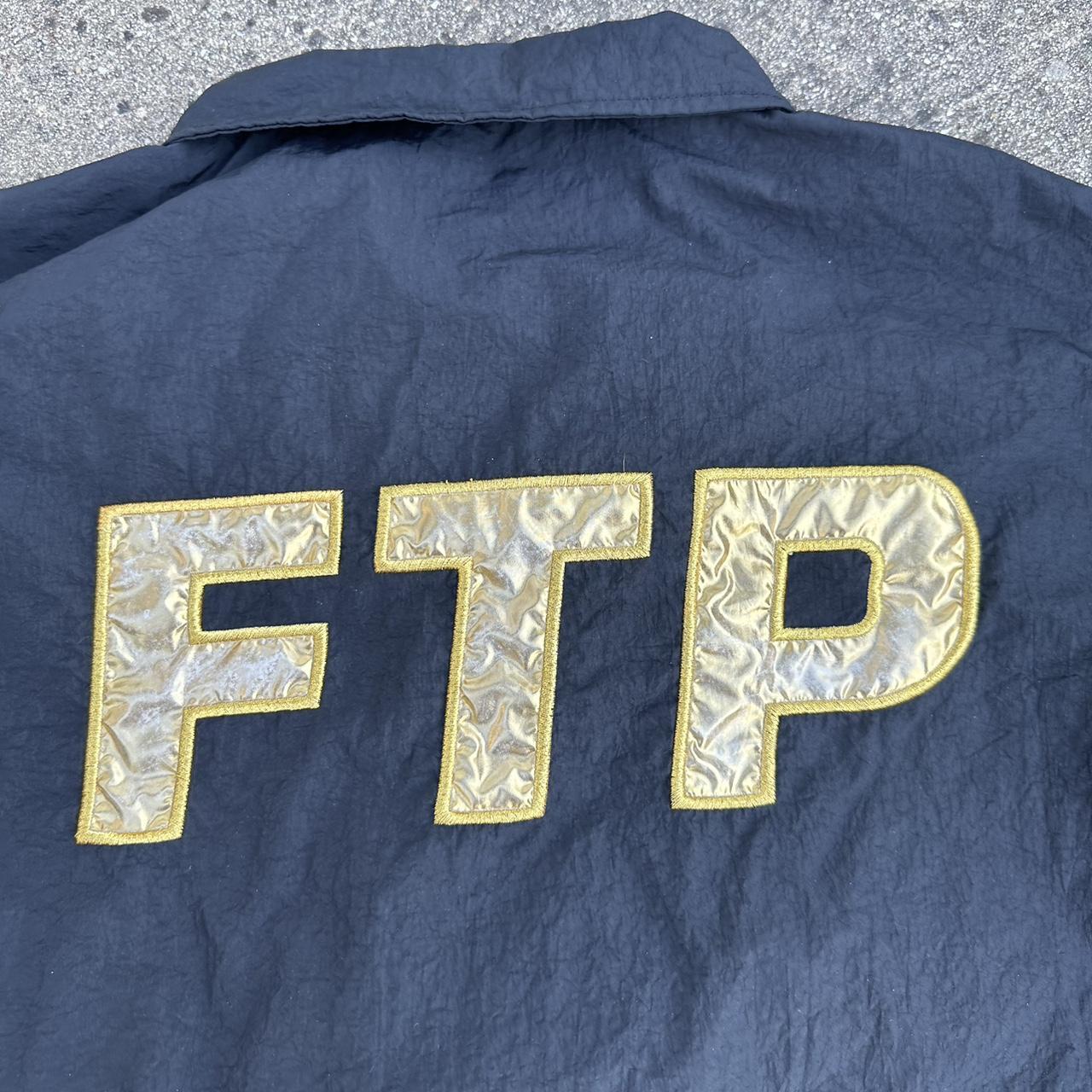 FTP Gold Logo 10 Year Anniversary Windbreaker Coach... - Depop