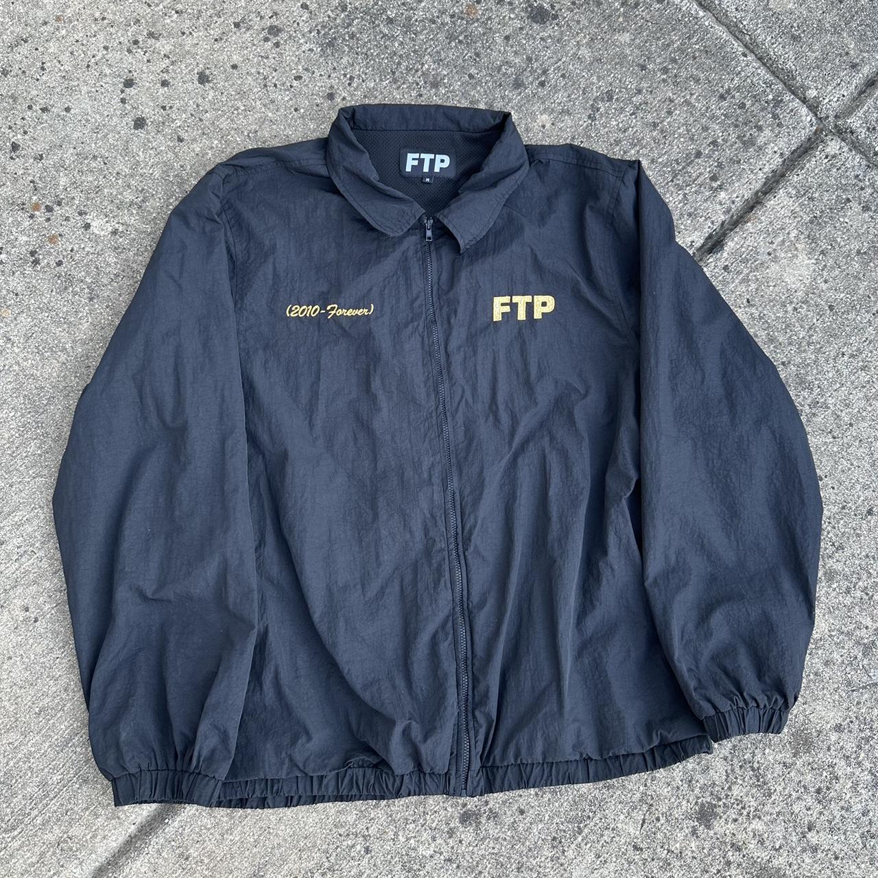 FTP Gold Logo 10 Year Anniversary Windbreaker Coach... - Depop